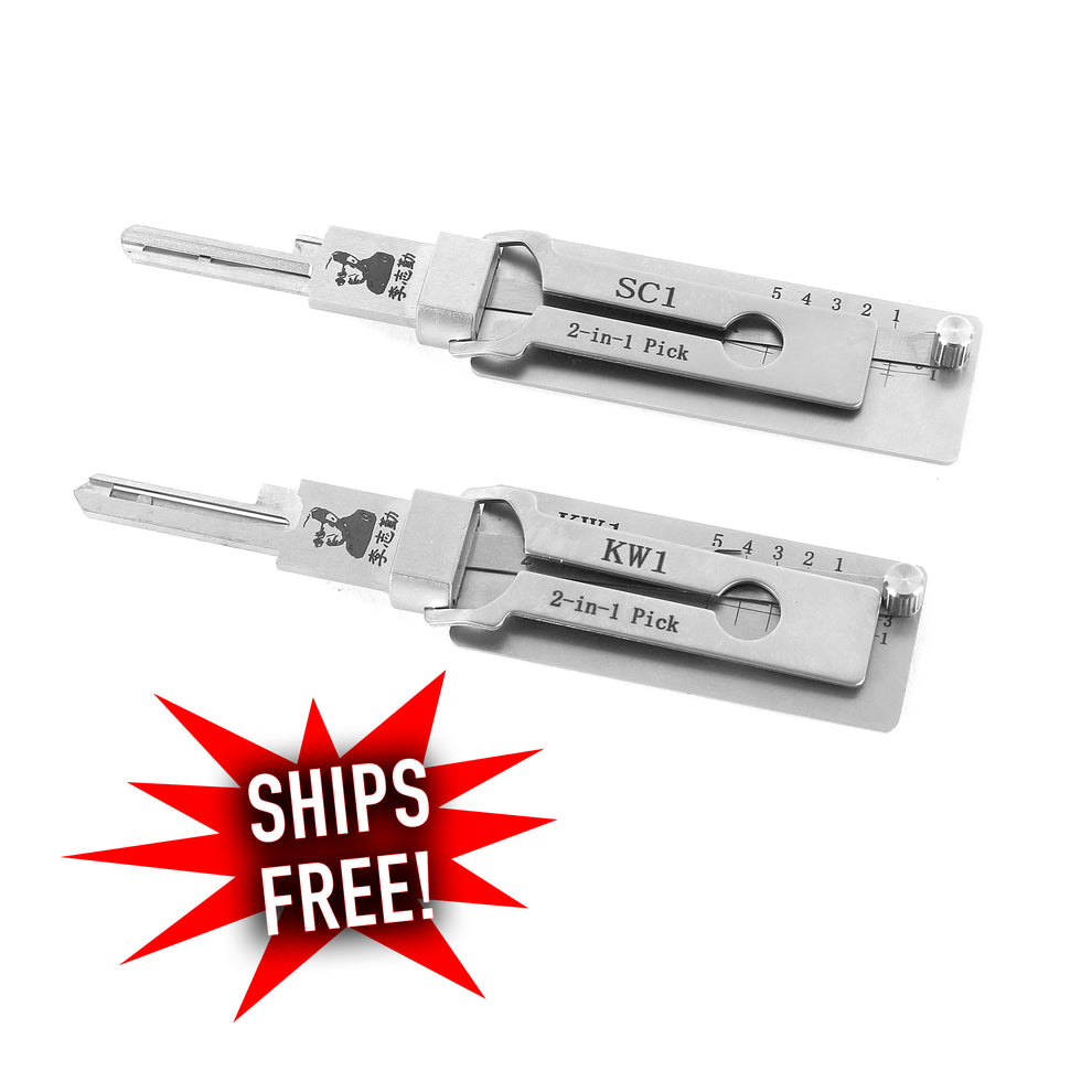 Lishi 2-in-1 Lock Pick Tool – ITS Tactical